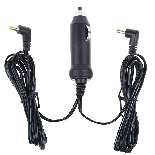 ABLEGRID Car Charger Power Cord for RCA 7" 9" Dual Portable DVD Player DRC79982e DRC97983