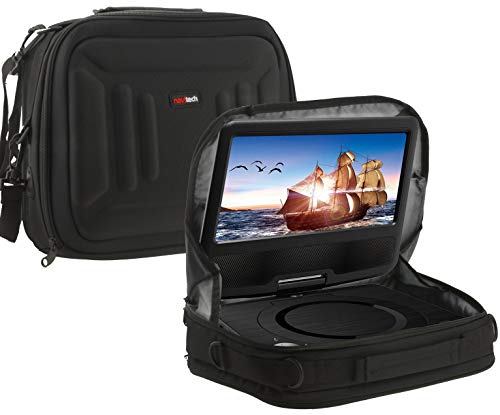 Navitech Portable DVD Player Headrest Car Mount/Carry Case Compatible with The GadgetCenter Premier AV SB-D9020 9 inch