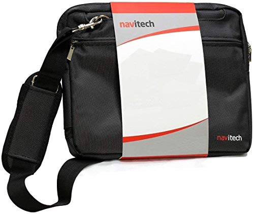 Navitech Black Carry Case/Cover Bag for Portable DVD Players Including The UEME 9 inch