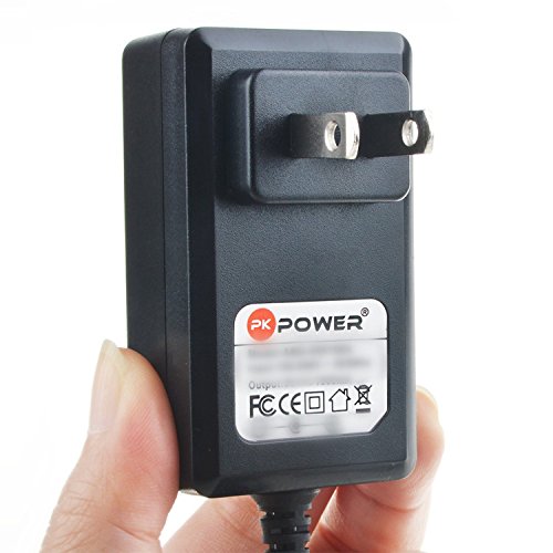 PKPOWER 6.6FT Cable AC/DC Adapter for Venturer FY035002 DVD7970 Portable DVD Player Power Supply Cord