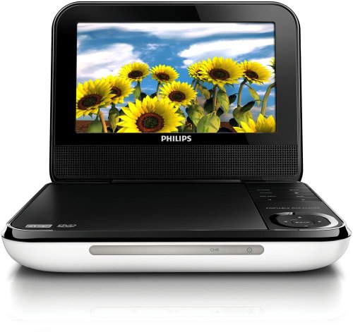 Philips PD700/37 7-Inch LCD Portable DVD Player, White (Discontinued by Manufacturer)