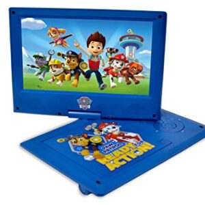 Ematic NPW7221PW Nickelodeons Paw Patrol Theme Portable DVD Player with 9-Inch Swivel Screen, Travel Bag and Headphones, Blue