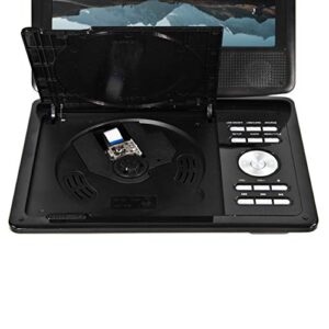 Magnavox MTFT713-BK Portable 9 Inch TFT Swivel Screen DVD/CD Player in Black