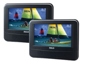 rca drc69705 7-inch dual screen mobile dvd system