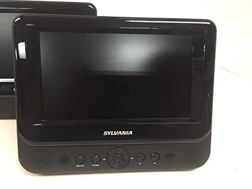 Sylvania SDVD8739 7" Dual-Screen Portable DVD Player