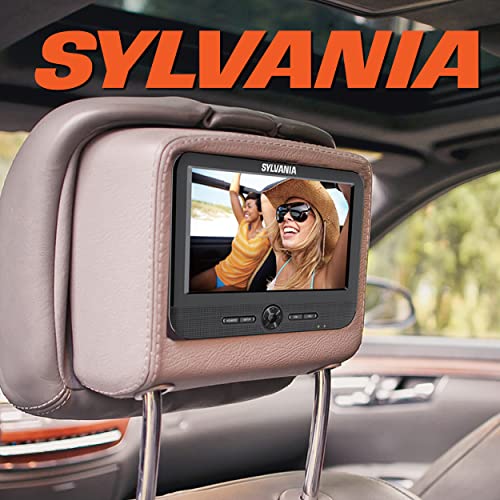 Sylvania SDVD7750 Dual 7-Inch Portable LCD DVD Player - Black