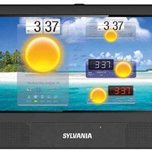 Sylvania SLTDVD9220-C 3-in-1 9-Inch Touchscreen Tablet, Portable DVD Player and DVD Combo with Android, 1.2GHz Quad Core