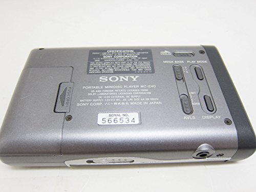 Sony MZ-E40 Personal MiniDisc Player (MD)