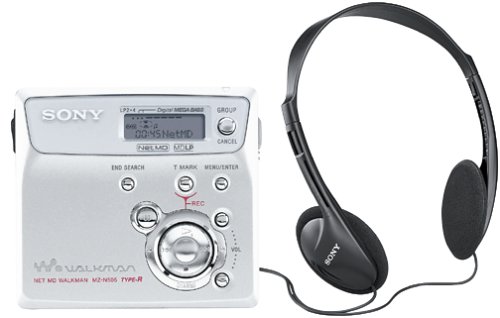 Sony MZ-N505S Net MD Walkman Player/Recorder (Silver)