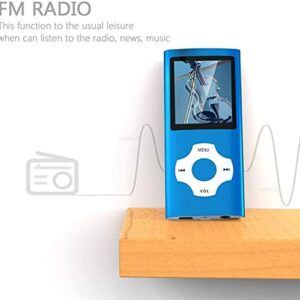 MP3 Player / MP4 Player, Hotechs MP3 Music Player with 32GB Memory SD Card Slim Classic Digital LCD 1.82'' Screen Mini USB Port with FM Radio, Voice Record