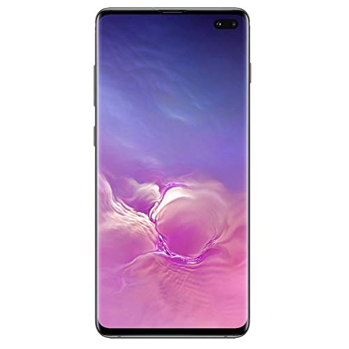 Samsung Galaxy S10+, 128GB, Prism Black - Unlocked (Renewed)