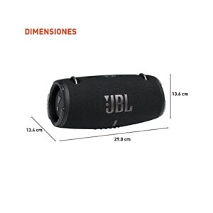 JBL Xtreme 3 - Portable Bluetooth Speaker, Powerful Sound and Deep Bass, IP67 Waterproof, 15 Hours of Playtime, Powerbank, PartyBoost for Multi-speaker Pairing (Black)