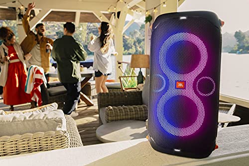 JBL PartyBox 110 - Portable Party Speaker with Built-in Lights, Powerful Sound and deep bass (Renewed)