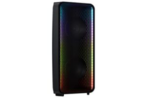 samsung mx-st40b sound tower high power audio, 160w floor standing speaker, bi-directional sound, built-in battery, ipx5 water resistant, party lights, bluetooth multi-connection, 2022