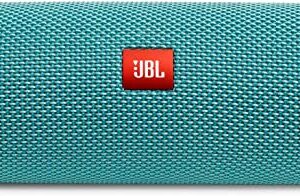 JBL Flip 5 Waterproof Portable Wireless Bluetooth Speaker Bundle with Hardshell Protective Carrying Case (Teal)