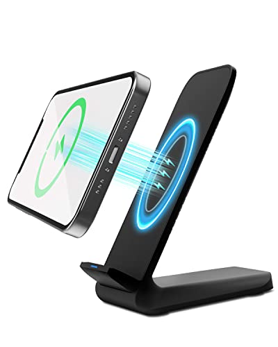 Fast Wireless Charger COVIXXIO 10W Wireless Charging Stand Compatible with iPhone 14 13 12 11 Pro XR XS 8 Plus Galaxy S20 S10 Note 20 10 Google LG and Other Cell Phones