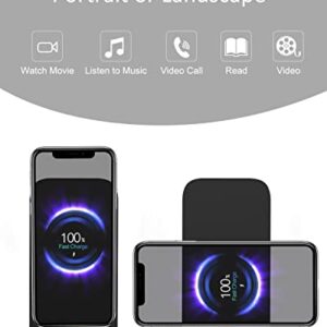 Fast Wireless Charger COVIXXIO 10W Wireless Charging Stand Compatible with iPhone 14 13 12 11 Pro XR XS 8 Plus Galaxy S20 S10 Note 20 10 Google LG and Other Cell Phones