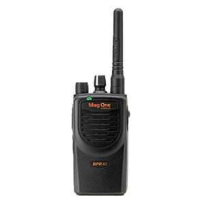 motorola mag one bpr40 4 watt uhf two way radio (450-470 mhz) aah84rcs8aa1an