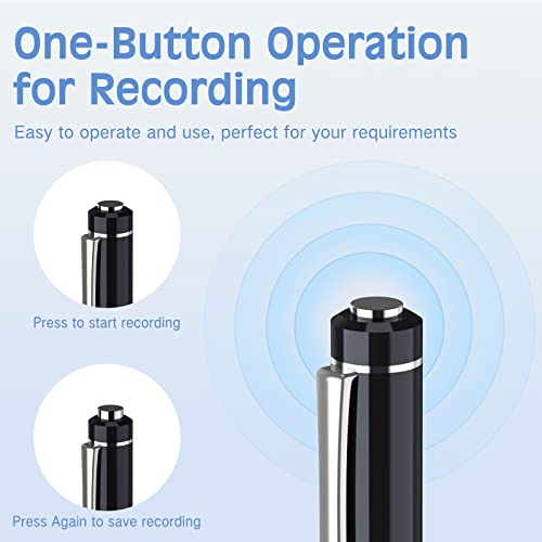 64GB Smart Digital Voice Recorder with Card Reader, Upgraded Recording Device Voice Activated Recorder for Interviews/Lectures/Meetings, Portable Audio Recorder with Playback, Powerful & Easy to Use