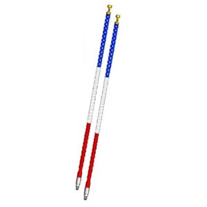 lot of 2 firestik ii fs3-usa 3′ 650w cb radio antenna