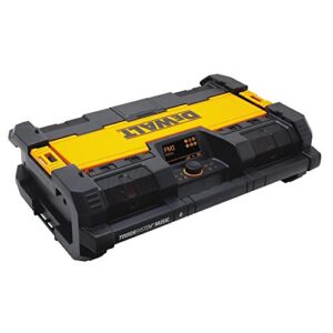 DEWALT ToughSystem Radio and Battery Charger, Bluetooth Music Player (DWST08810)