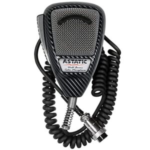 astatic 302636lcf 636l noise-canceling 4-pin cb microphone, xlr