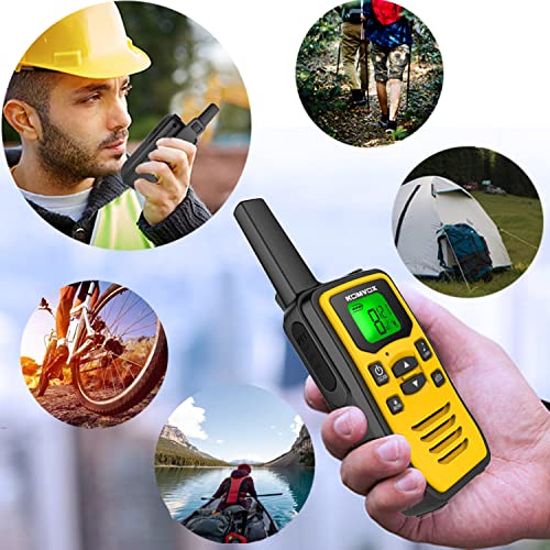 Profressional Walkie Talkies for Adults, Rechargeable Two Way Radios Long Range, 36 Channels 2 Way Emergency Radio with NOAA Weather Alert, Survival Gear and Equipment for Camping Hunting Hiking