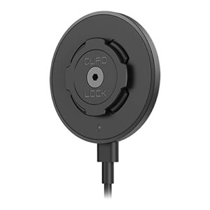 quad lock wireless charging head for car/desk mount