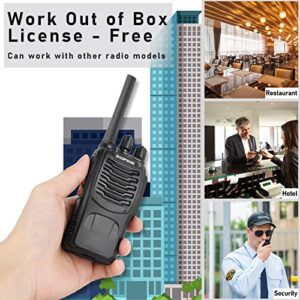 BaoFeng BF-88A Long Range BaoFeng Walkie Talkies for Adults with 12pcs 1500mah Batteries License Free 2 Way Radio Upgrade Version of BaoFeng BF-888S Two Way Radio(6 Pack)