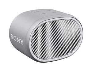 sony srs-xb01 compact portable bluetooth speaker: loud portable party speaker – built in mic for phone calls bluetooth speakers – gray- srs-xb01