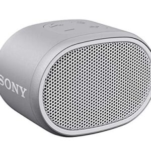 Sony SRS-XB01 Compact Portable Bluetooth Speaker: Loud Portable Party Speaker - Built in Mic for Phone Calls Bluetooth Speakers - Gray- SRS-XB01