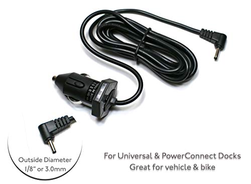 EDO Tech Ultra Compact 5V Car Charger Vehicle Motorcycle Power Cord for Sirius XM SUPV1 UC8 SV-3 Sportster Starmate Stratus 3 4 136-4458 Inv2 Stiletto Xm2Go Gex-Inno2 XpressRC Sportscaster Radio Dock