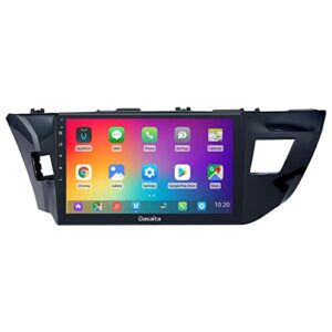 dasaita 10.2″ android 11 car radio for toyota corolla 2014 2015 2016 wireless apple carplay android auto audio video player gps navigation head unit dsp bluetooth 5.0 4g ram 64g rom