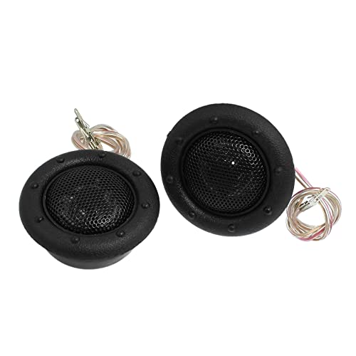 uxcell 2 Pcs 2.5 Inch Micro Dome Car Audio Tweeters Speakers 150W 91db