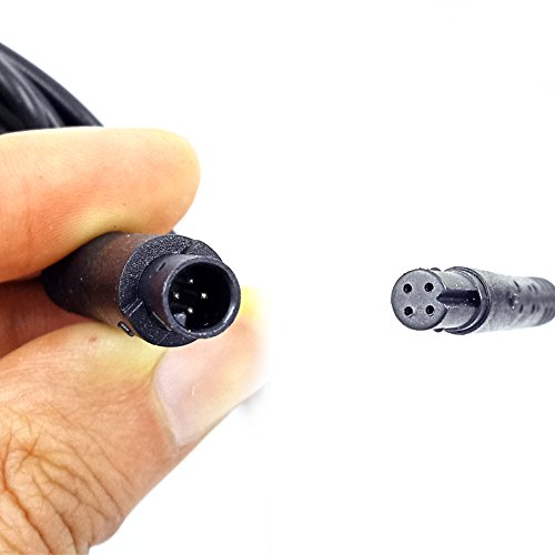 Dash Cam Rear View Camera Extension Cord,YQMAJIM 4 Pin 9.8 Ft Extension Cable for Car Backup Camera/ Reverse Car Recorder(4 Pin 9.8Ft)