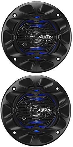 BOSS Audio Systems BE423 4 Inch Car Speakers - 225 Watts of Power Per Pair, 112.5 Watts Each, Full Range, 3 Way, Sold in Pairs