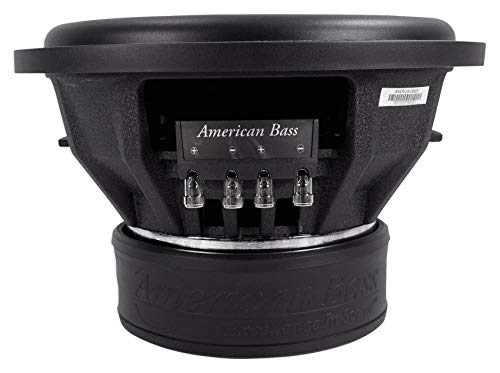 American Bass XR-12D2 12" 2,400 Watts Max Power Dual 2 Ohm Car Subwoofer