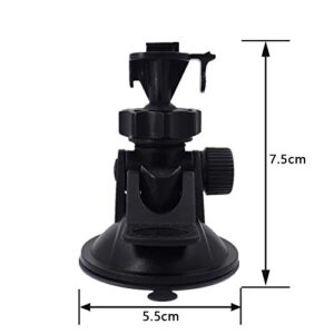 iSaddle CH02A YI Dash Camera Mount Holder Vehicle Video Recorder/Car DVR Camera Windshield & Dashboard Suction Mount Holder.