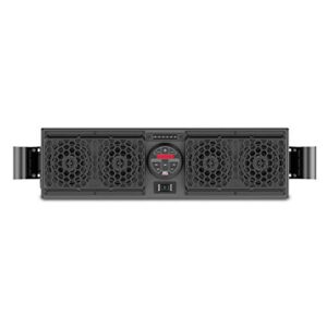 mtx audio mudsys31 bluetooth overhead utv audio system