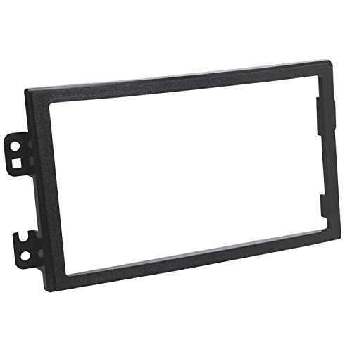 Scosche NN1647B Compatible with 2003-05 Nissan 350Z ISO Double DIN Dash Kit Black