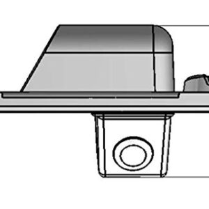 CCD Color Car Back Up Rear View Reverse Parking Camera for Hyundai Tucson Accent Elantra Terracan Veracruz Sonata