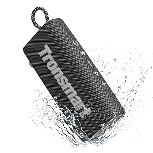 Tronsmart Portable Bluetooth Speaker, Trip Wireless Waterproof Speaker with 10W Output, Bluetooth 5.3, IPX7 Waterproof, 20H Playtime, Built-in Mic…