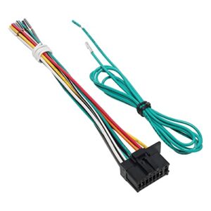 NuIth 16 Pin Pioneer Radio Stereo Wiring Harness Power Speaker Plug DVD Power Cord Replacement for Pioneer DEH AVH AVIC MVH FH SPH AVH4000NEX AVH-4100NEX AVIC-6100NEX