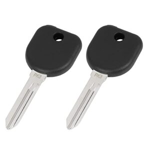 x autohaux 2pcs pk3 chipped uncut ignition key entry remote fob control b99pt for chevrolet uplander 2007-2009