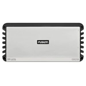 fusion signature series 6 channel 1500-watt marine amplifier, a garmin brand