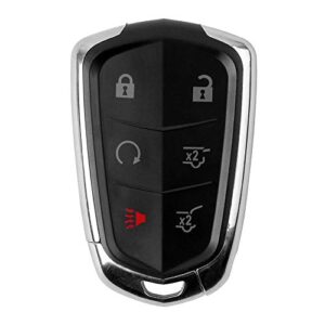 vofono car key fob keyless entry remote fit for cadillac escalade 2015-2020/cadillac escalade esv 2015-2020 fcc id: hyq2ab (315mhz)