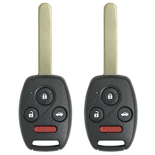 Keyless2GoKeyless Entry Remote Car Key Replacement for Vehicles That Use 4 Button OUCG8D-380H-A - 2 Pack