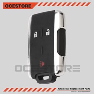 OCESTORE M3N-32337100 Car Key Fob Keyless Control Entry Remote 3 Button Vehicles Replacement Compatible with Silverado Colorado Sierra Canyon M3N-32337100