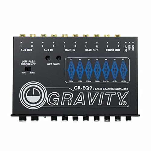 Gravity 7 Band Graphic Equalizer GR-EQ9