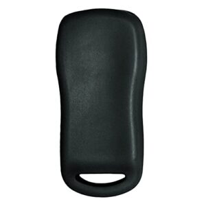 Keyless2Go Replacement for New Silicone Cover Protective Case for Select Nissan 3 Button Remotes - Black